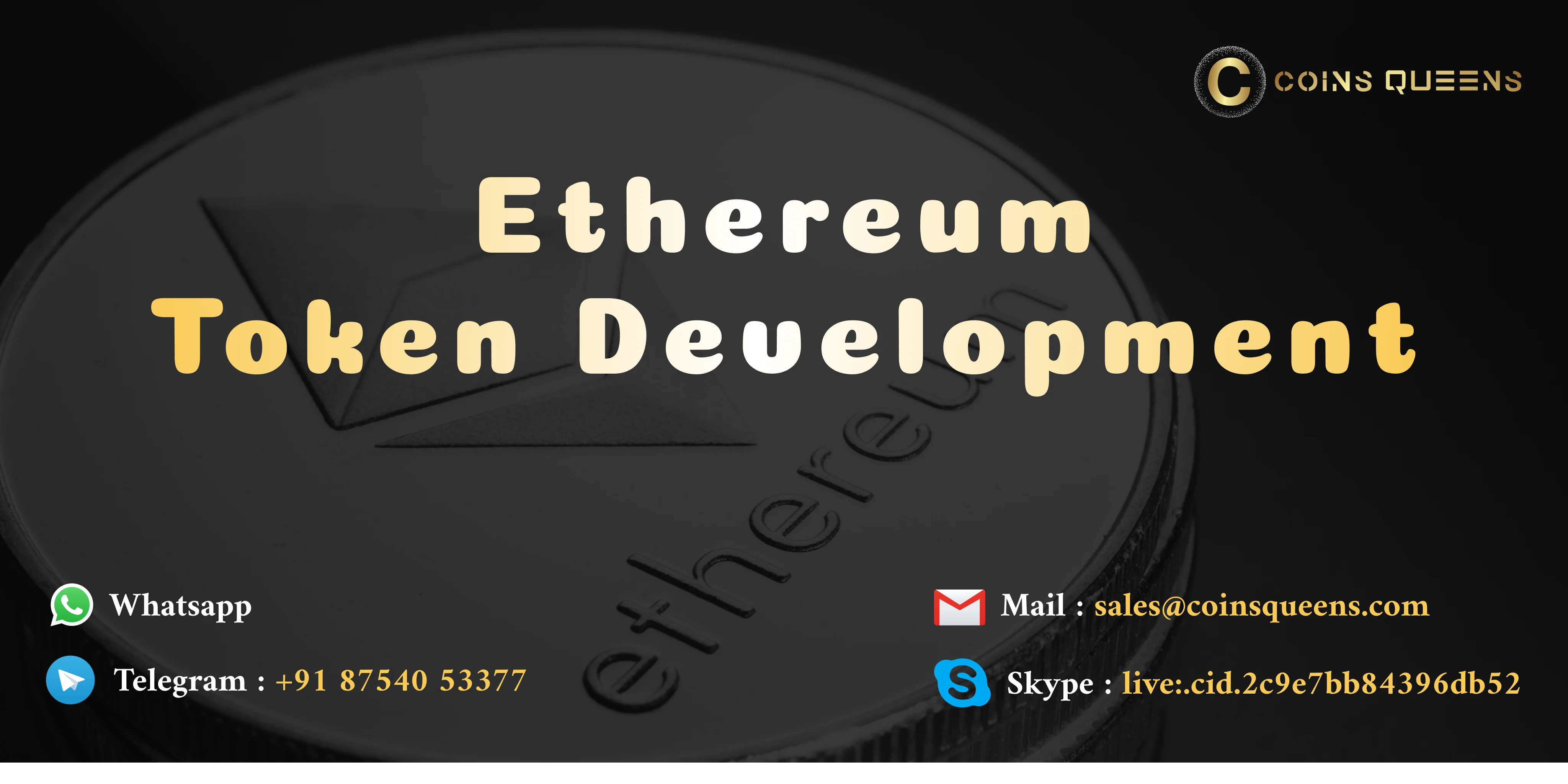 Ethereum Token Development Services | Create ERC20 tokens